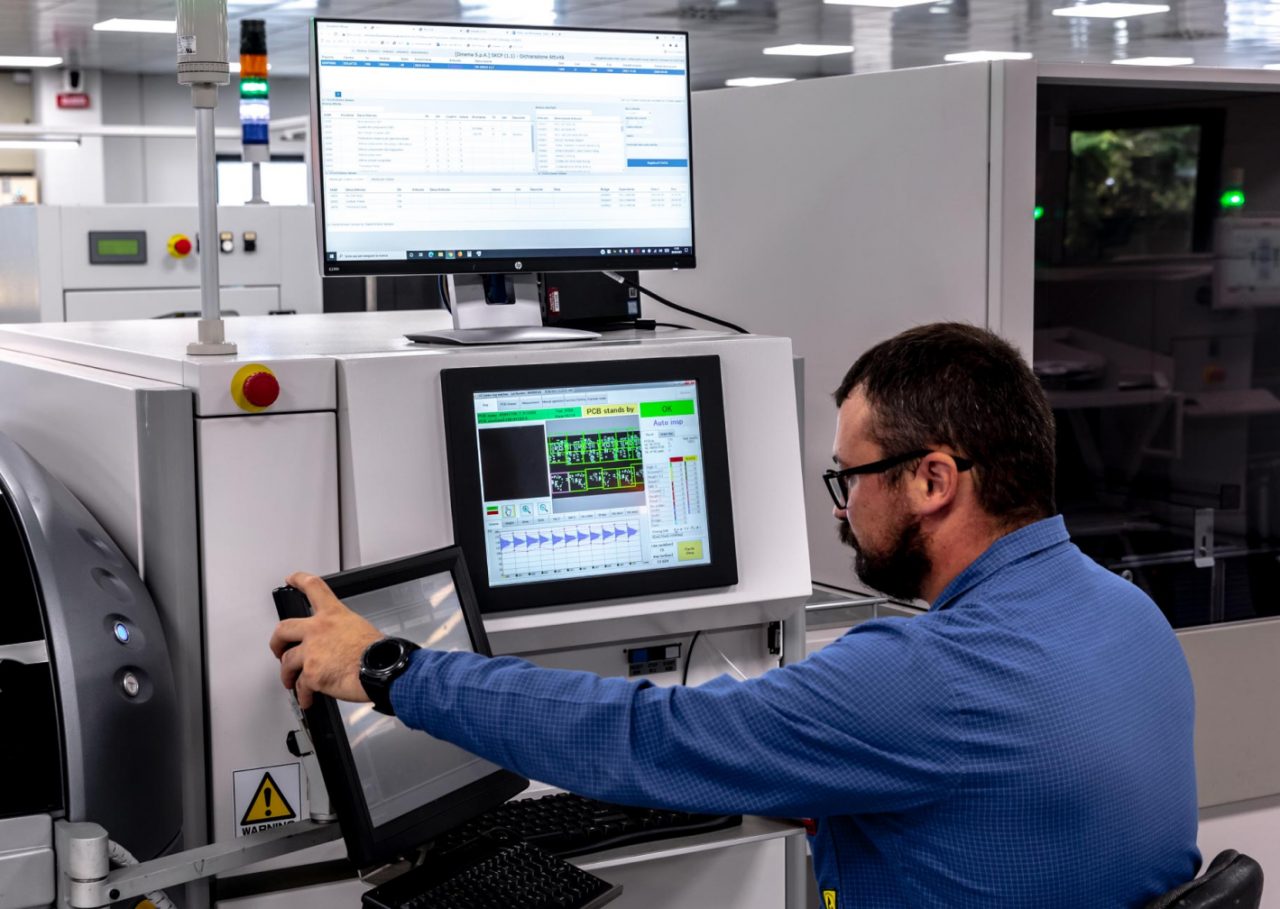 The Dinema Electronics EMS production method